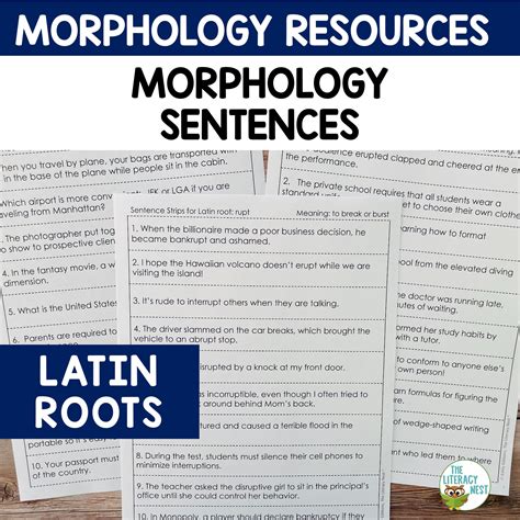Greek Forms Morphology Writing Prompts The Literacy Nest