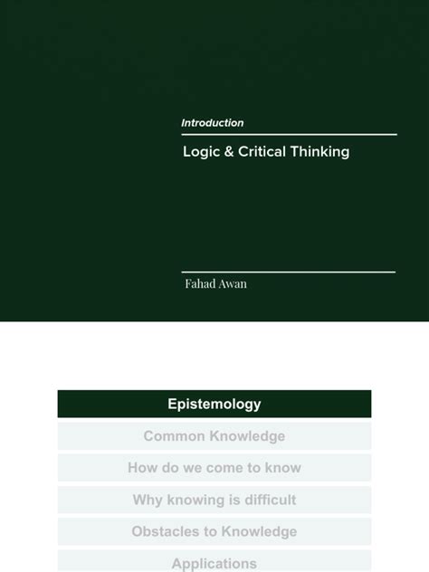 Logic Class 4 Pdf