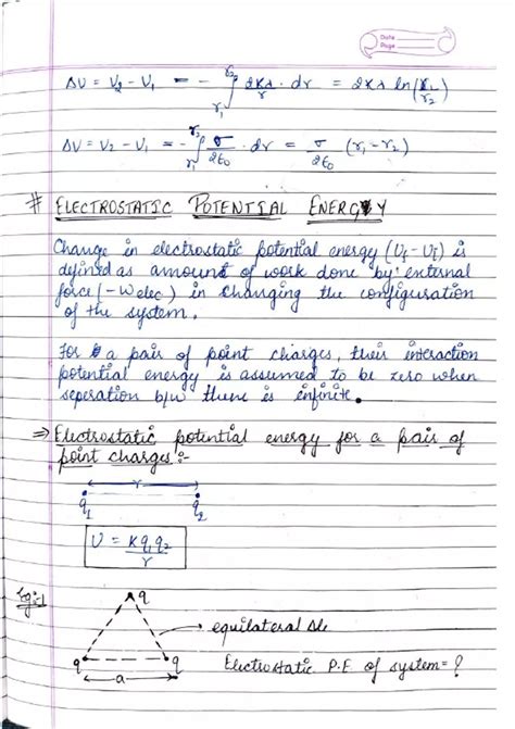 Electrostatics Notes For Class 12jeeneet Physics Stuvia Us