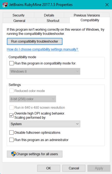 Troubleshooting IDE Scaling DPI Issues On Windows IDEs Support IntelliJ Platform JetBrains