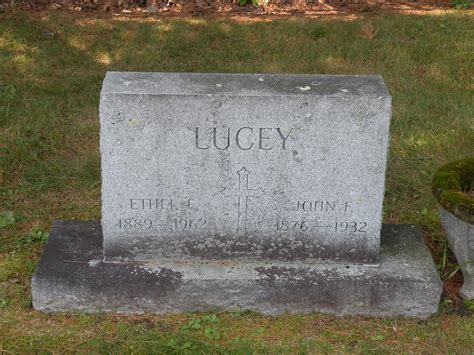John Francis Lucey 1876 1932 Find A Grave Memorial