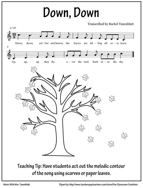 Printable Music Lesson Plans