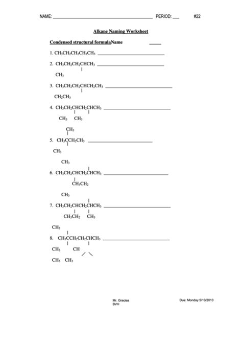 20 naming alkanes worksheet worksheets decoomo