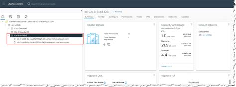 Add A Workload Cluster To An Oracle Cloud Vmware Solution Software Defined Data Center