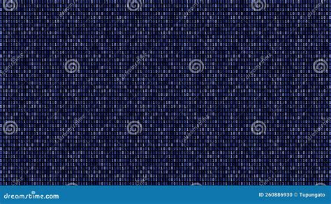 Blue Binary Code Texture Stock Vector Illustration Of Concept 260886930
