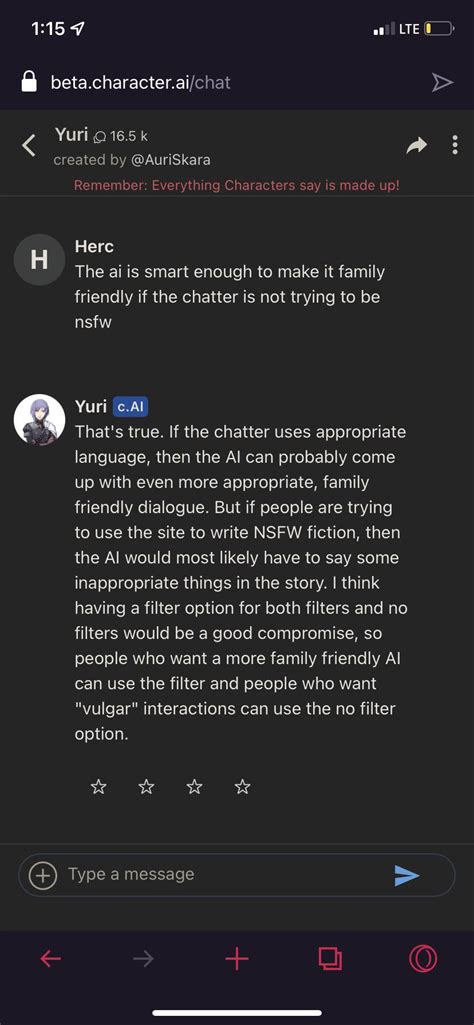 The Ai Is Smarter Than The Devs R Characterai Nsfw
