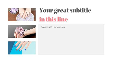 Ppt 발표자료 빠르게 만드는 방법은 Nail Art 뷰티 미용 파워포인트 디자인 템플릿으로 10분 완성 예스폼 Ppt