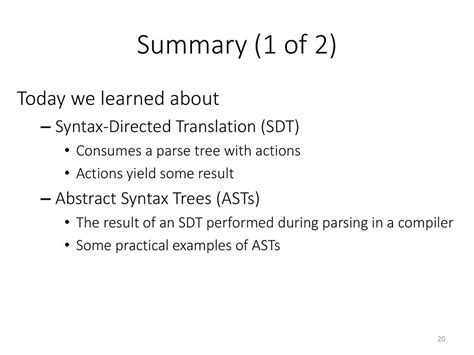 Syntax Directed Translation Ppt Download