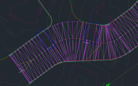 transition in corridor for one side of alignment only autodesk community