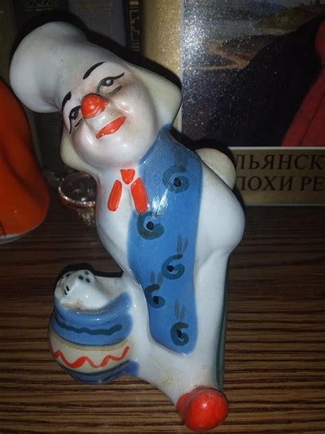 Статуэтка клоун фарфор полонне 1960 1970 — ціна 315 грн у каталозі Статуетки Купити товари для