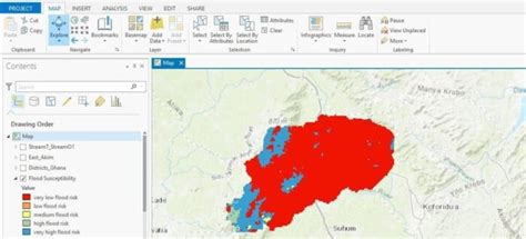 How To Use Arcgis Pro To Map Flood Susceptibility Geography Realm