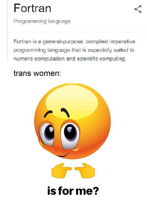 Insert Overused Programmer Stereotype R Traaaaaaannnnnnnnnns