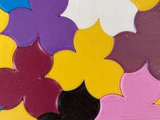 Scalloped Triangle Tessellation Tile Resized By Jscottcole Download Free STL Model