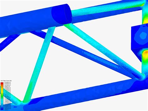 Tutorial Linear Static Analysis Of A Crane By Reidlena SimScale