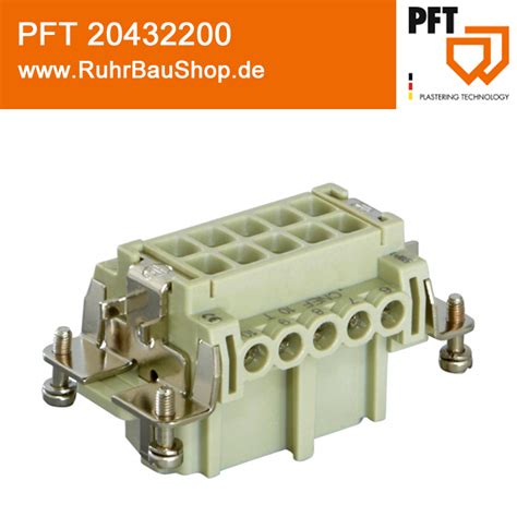 Buchseneinsatz 10 Polig Han 10e [pft 20432200] Ruhrbaushop De
