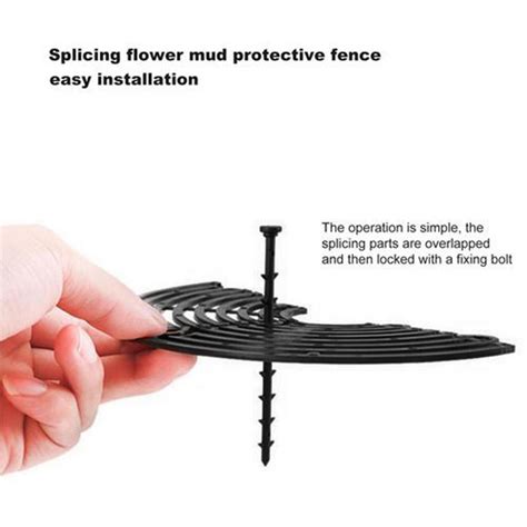 Badu Bg Решетка за саксия за цветя Саксия за цветя Покривало за защита на почвата Саксия за