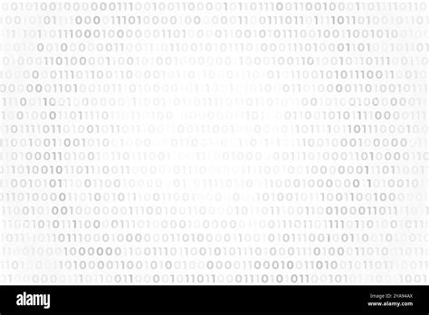 Binary Code Algorithm Concept Background For Virtual Learning Vector