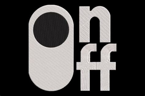 1 Cute On Off Embroidery Design Designs And Graphics