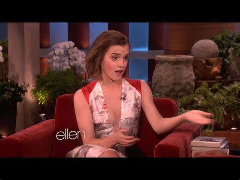 Naked Emma Watson In Ellen The Ellen Degeneres Show