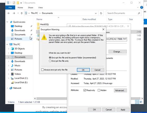 Encrypting Data On Windows Server Addictive Tips Guide