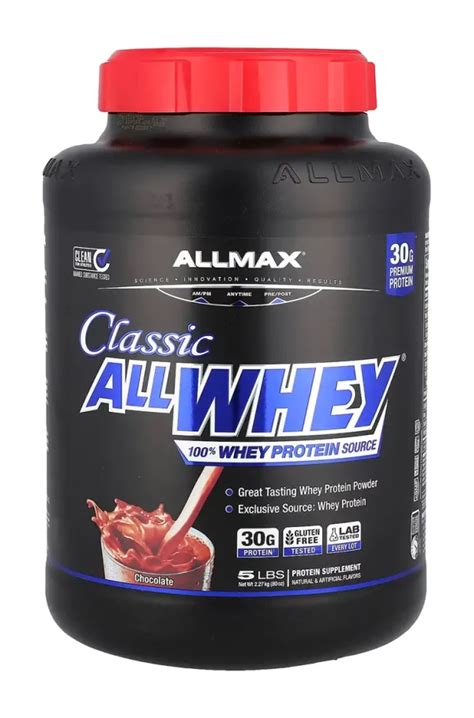 Allmax Nutrition Classic All Whey Protein Powder 100 Whey Protein
