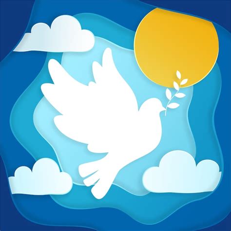 무료로 다운로드 가능한 성령 비둘기 벡터 And 일러스트 Freepik