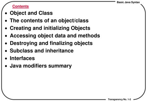 Ppt Object Oriented Programing In Java Powerpoint Presentation Free