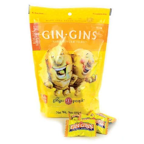 Buy Ginger People Gin Gins Hard Ginger Candy Double Strength Case