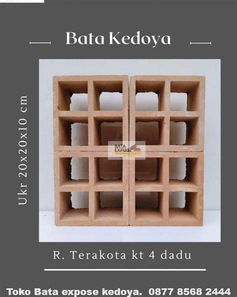 Roster Terakota Kt 4 Dadu Bata Roster