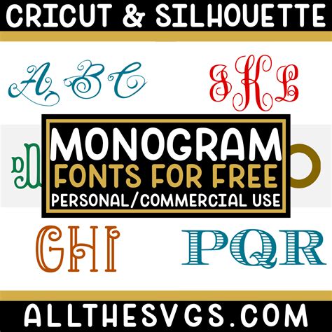 Monogram Fonts One For All