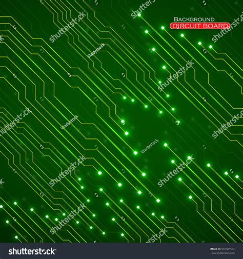 Circuit Board Abstract Technology Background Vector เวกเตอร์สต็อก ปลอดค่าลิขสิทธิ์ 503305552