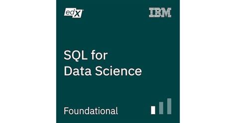 Rahul Gonela On Linkedin Sql For Data Science Was Issued By Edx To Rahul