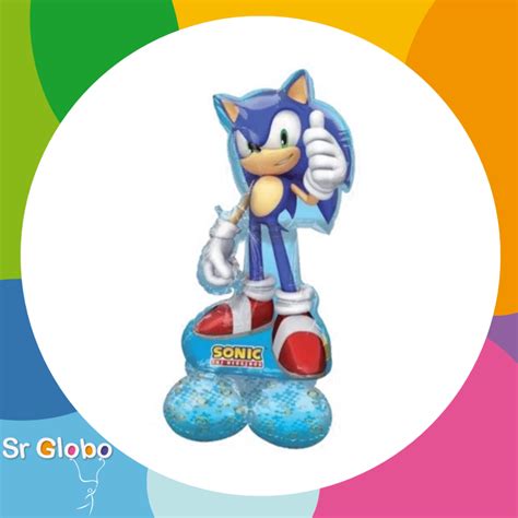 Sonic 34″ Con Base Sr Globo