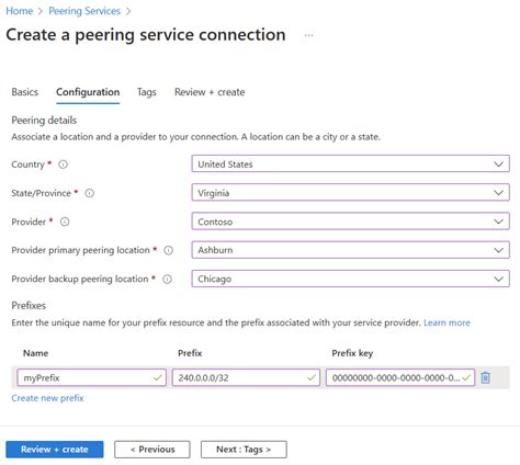 azure 對等互連服務客戶逐步解說 microsoft learn