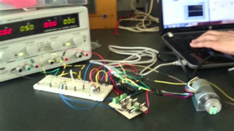 control de motor con encoder arduino daq y labview youtube