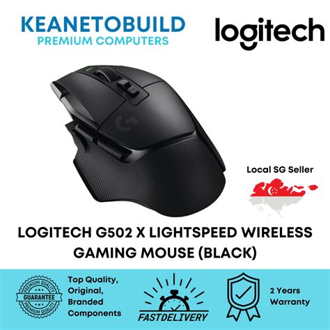 Logitech G502 X Lightspeed Wireless Gaming Mouse Black Computers And Tech Parts And Accessories