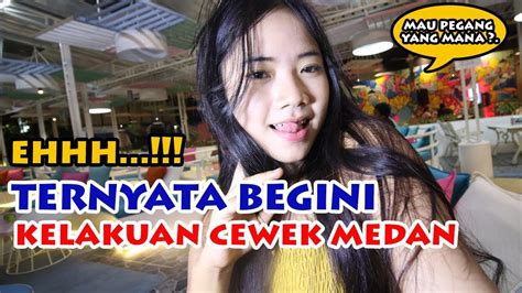 Begini Ternyata Gaya Pacaran Cewek Cantik Medan Youtube