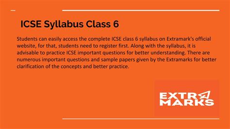 PPT ICSE Syllabus Class 6 PowerPoint Presentation Free Download ID 11344290