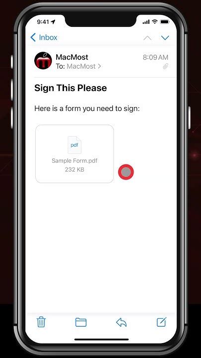 macmost shorts documents on your iphone youtube