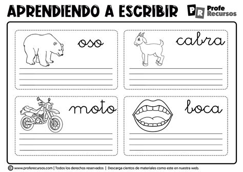 Actividades Para Aprender A Leer Y Escribir Profe Recursos Hot Sex