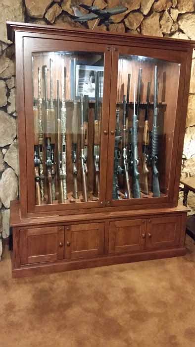 Mission Style Gun Cabinet