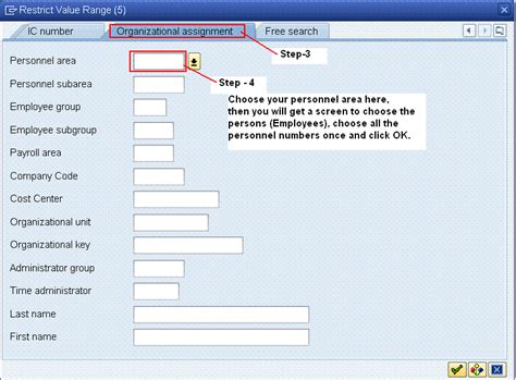 Solved Time Evaluation Pt60 For Personnel Area Wise Sap Community