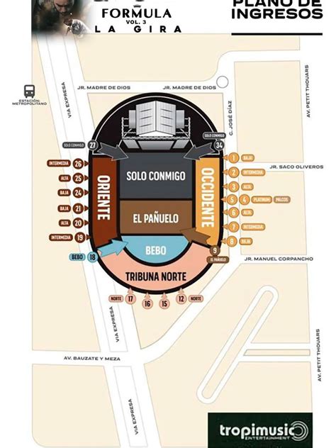 Romeo Santos En Lima Recomendaciones Puntos De Acceso Y Horario De Ingreso Al Estadio Nacional