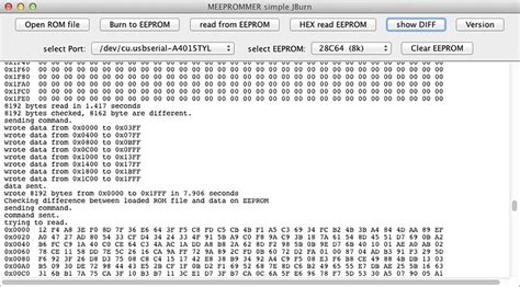 Arduino Based Parallel Eeprom Programmer Showcase Arduino Forum