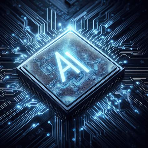 Premium Photo Button For Creating Artificial Intelligence In A Neural