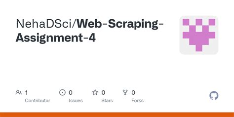 Web Scraping Assignment 4 Web Scraping Assignment 4 Ipynb At Main