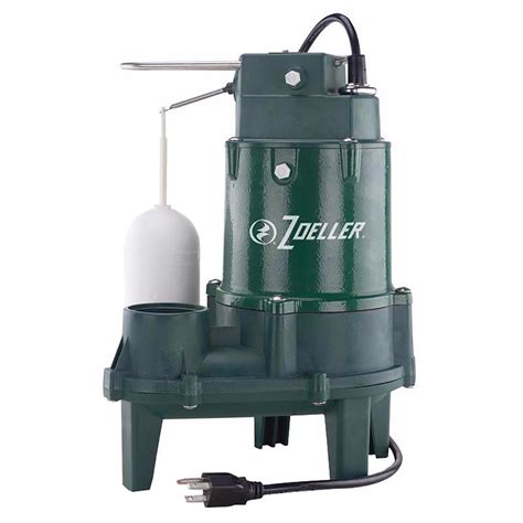 Zoeller Zoeller 12 Hp 6000 Gph Cast Iron Vertical Float Switch