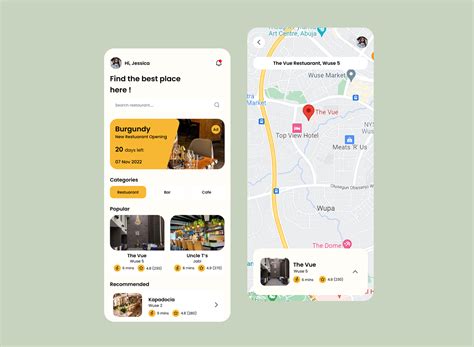 029 Map Ui Design On Behance