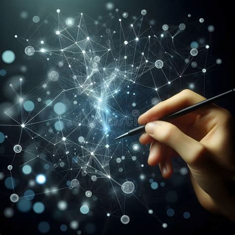 A Network Of Interconnected Points Or Nodes Which Are Linked By Lines