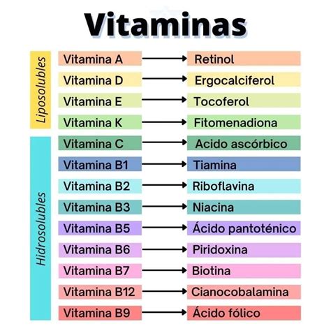 Vitaminas Hidrosolubles
